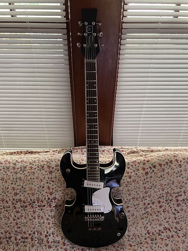 Hallmark Stradette Black Custom Made | Reverb