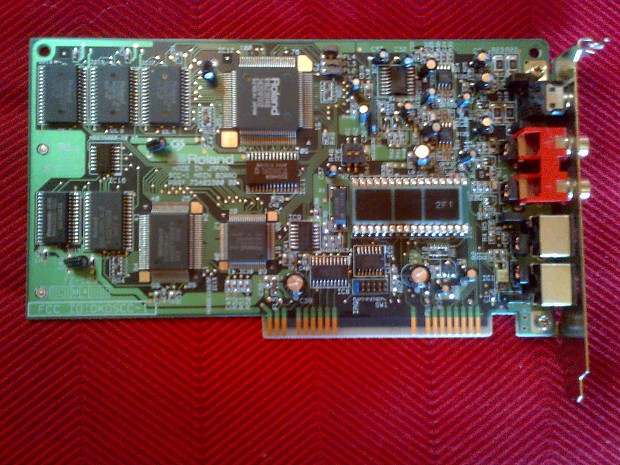 Roland SCC-1 (Sound Canvas) Mother Board Sound Card 1998? | Reverb
