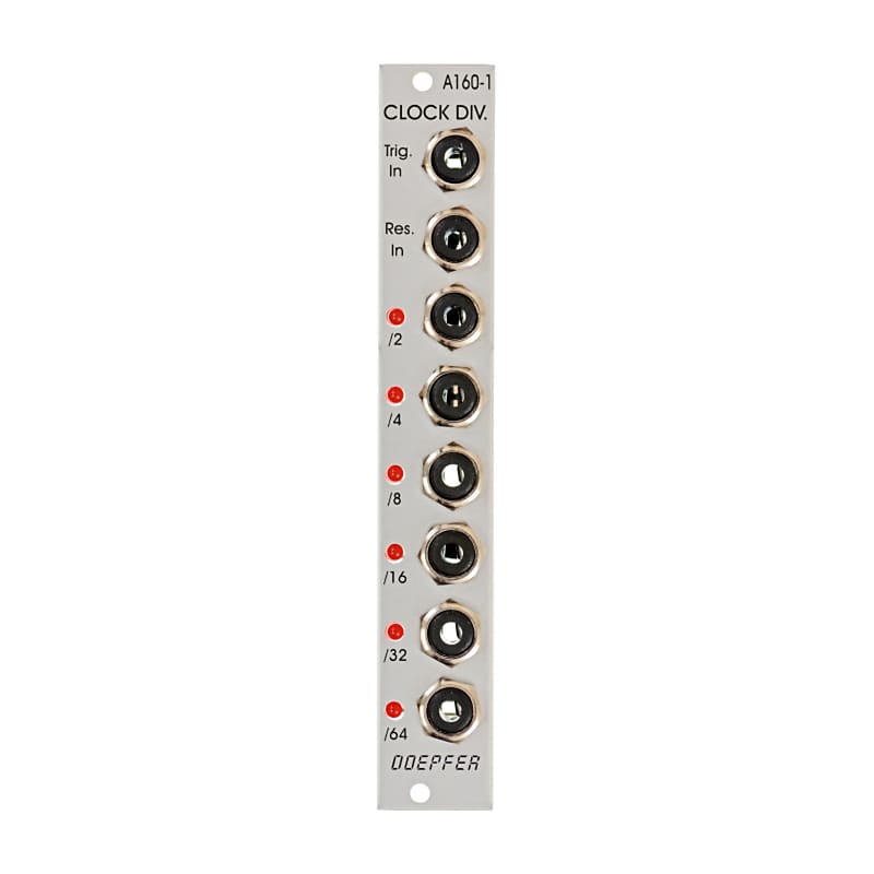 Doepfer A-160 Clock Divider - Clock Modular Synthesizer | Reverb