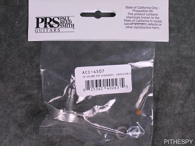 PRS SE Model Guitars 500K Volume Pot Part Custom Tremonti | Reverb