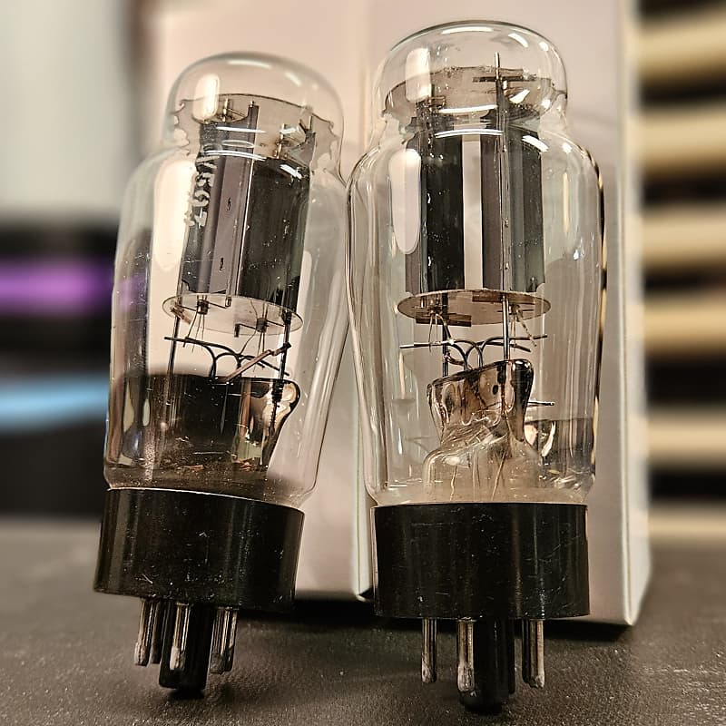 Matched Pair Mullard CV593 GZ32 - Shouldered Shape, | Reverb UK