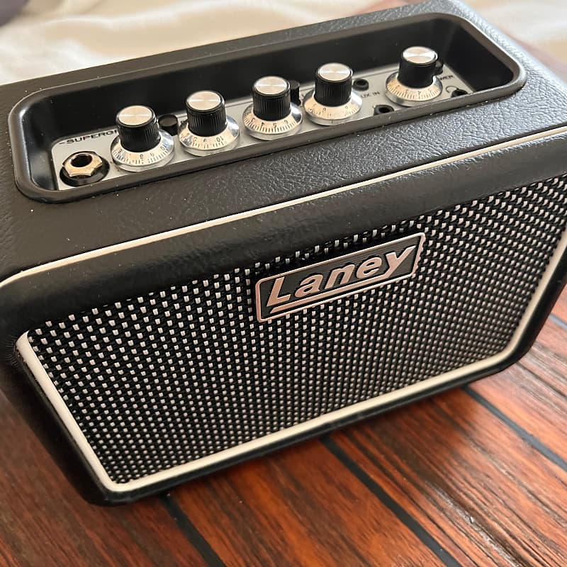 gently-used older Laney Mini ST Supergroup Battery Powered | Reverb