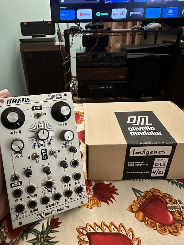 Olivella Modular Imágenes Stereo State Variable Filter | Reverb