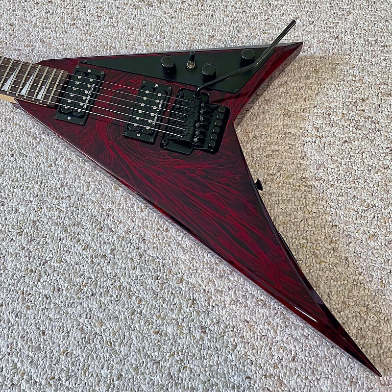 Jackson RR3 2006 - Excellent Crimson Red Swirl | Reverb