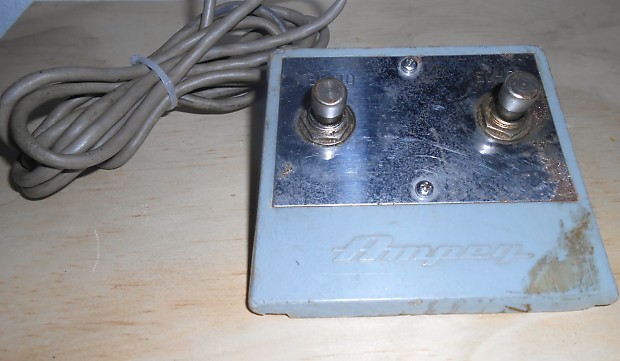 Ampeg Footswitch from early Gemini - two button | Reverb