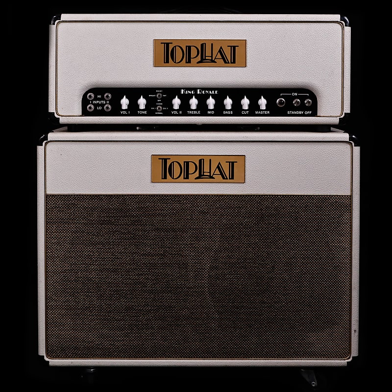 Top Hat King Royal Head with Matching Top Hat 2x12" Cabinet | Reverb