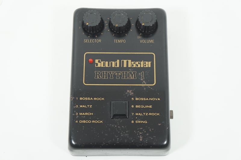 Sound Master RHYTHM 1 Vintage Rhythm Machine Analog Drum | Reverb