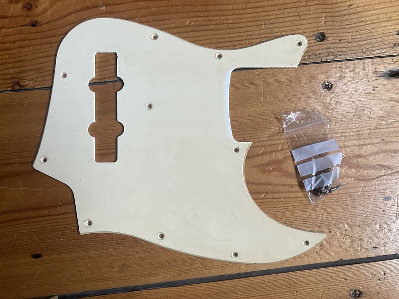 Aria Legend Jazz Bass Single Ply Scratch Plate 1997 | Reverb