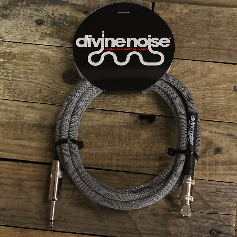 Divine Noise 10ft Tech Flex Cable - Straight to Right Angle - | Reverb