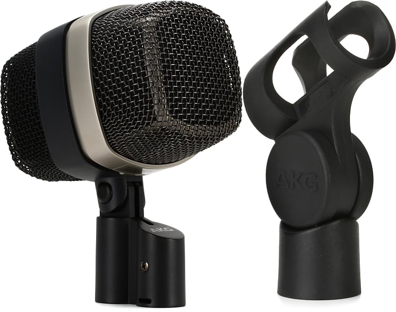 AKG D12 VR Dynamic Kick Drum Microphone Bundle with AKG SA 60 | Reverb