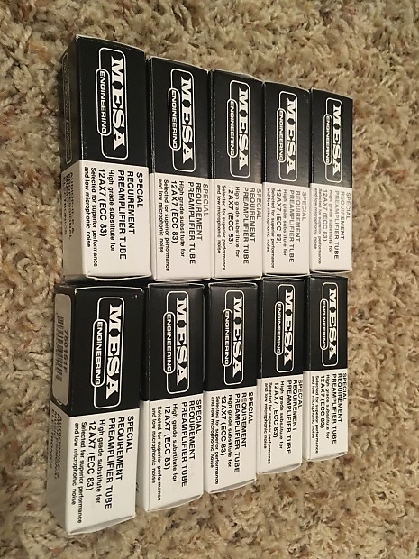 Mesa Boogie SPAX7 "Special Requirement" 12ax7 Preamp Tubes | Reverb