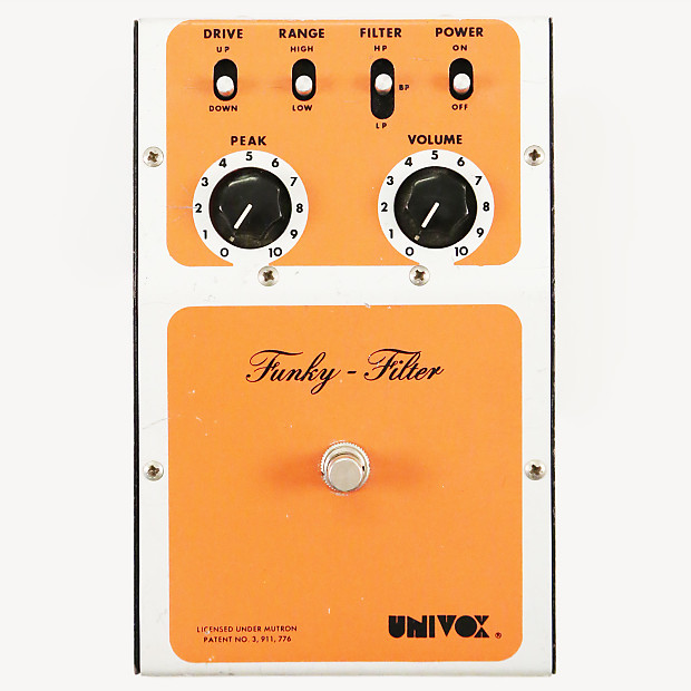 1977 Univox Funky Filter MU-1500 Envelope Filter Pedal - | Reverb