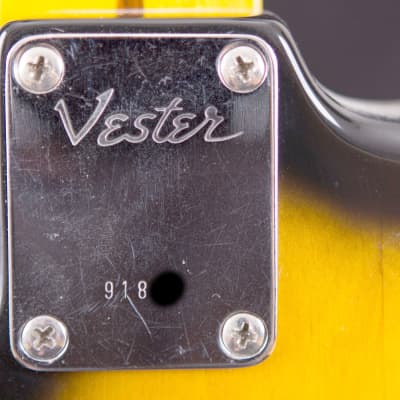 Vester Stratocaster tradition series 80er Sunburst | Reverb