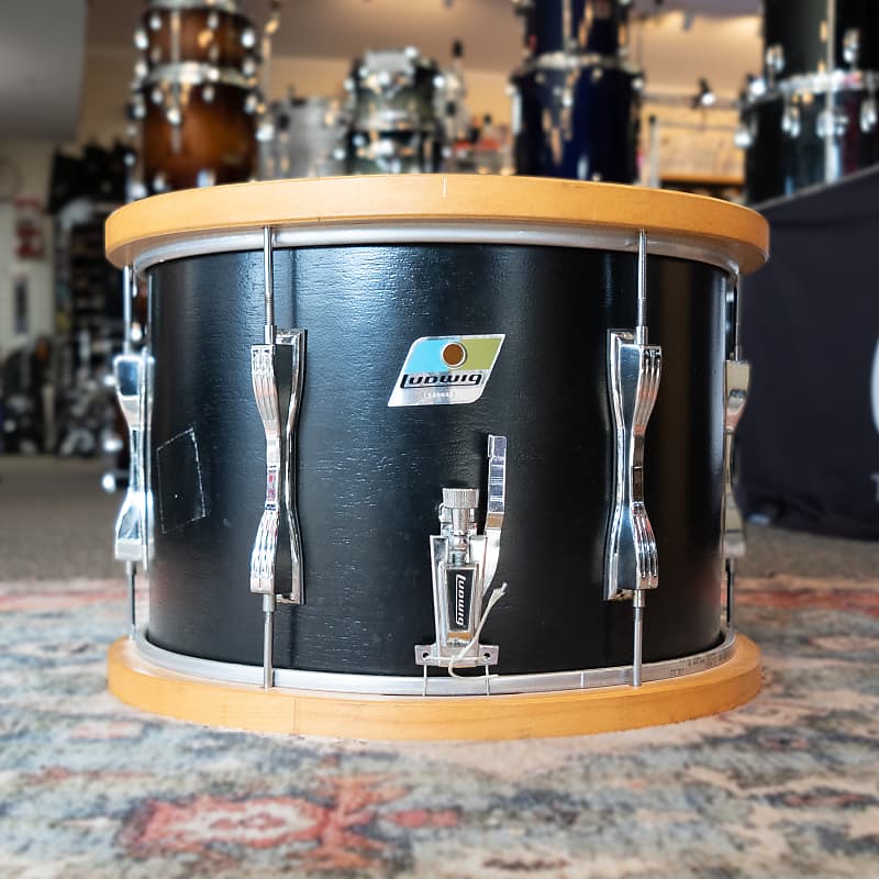 Custom Ludwig Snare w/Wood Hoops- 14x10" | Reverb