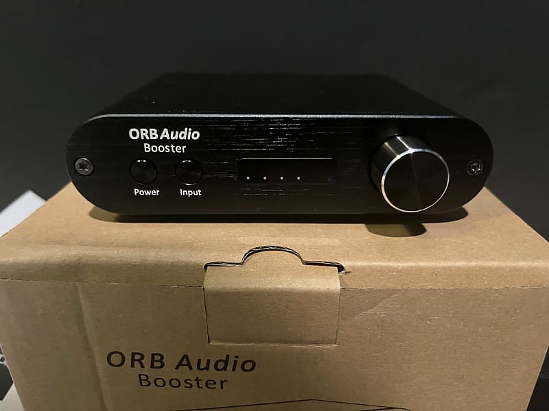 Orb Audio Booster Mini Integrated Amplifier 2024 - Black | Reverb