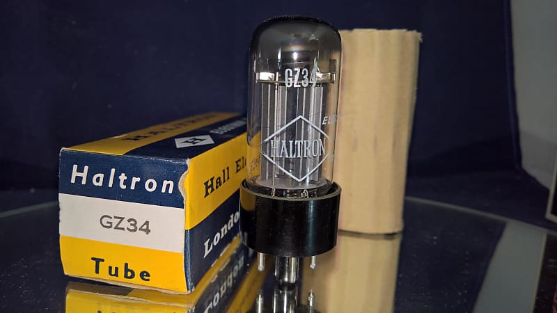Haltron NOS GZ34 = 5AR4 Rectifier for Vox AC30 Marshall JTM45 | Reverb