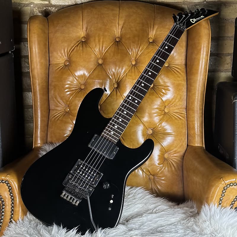 1980s Charvel Model 3A Black Vintage MIJ Made In Japan | Reverb