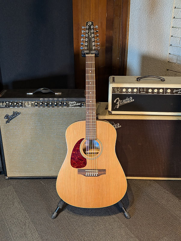 Seagull Coastline S12 Cedar 12-String Left Handed Acoustic | Reverb