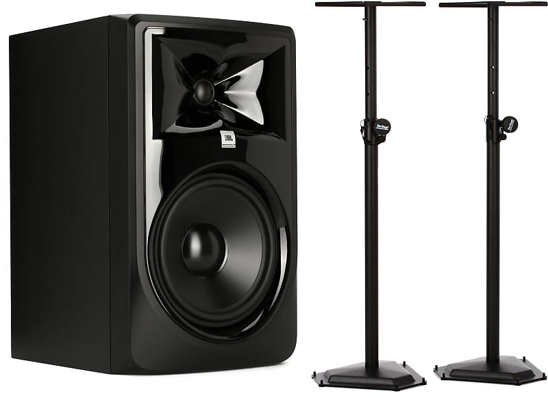 JBL 308P MkII 8-inch Powered Studio Monitor Bundle with | Reverb
