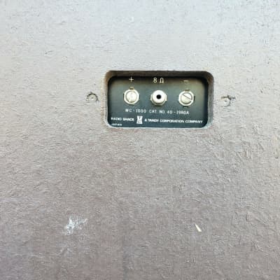 Vintage Realistic MC-1000 speakers | Reverb