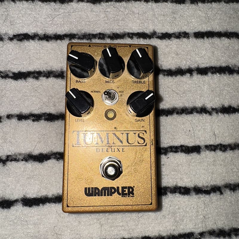 Wampler Tumnus Deluxe - Gold | Reverb