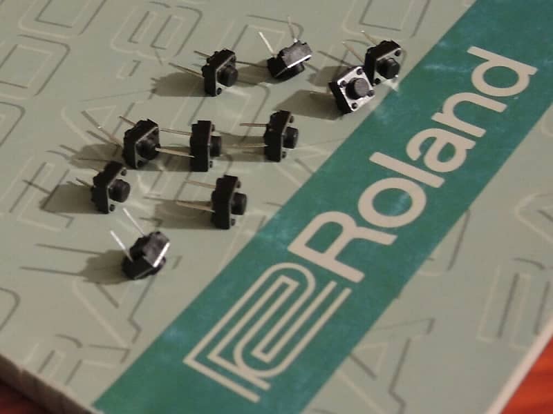 10pcs ROLAND PUSH Switch bouton 5 mm 2 pin tactile command | Reverb