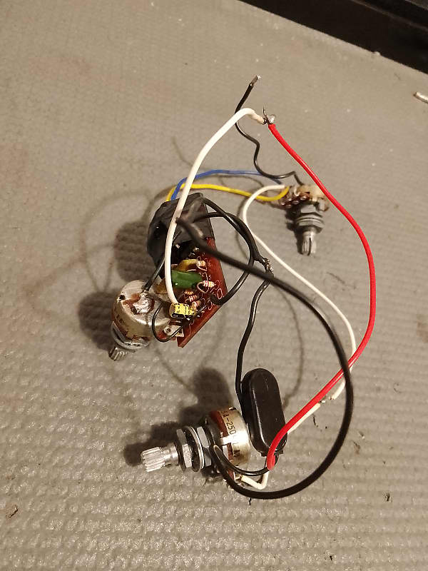 Jackson JE-1200 mid boost circuit 1992 | Reverb