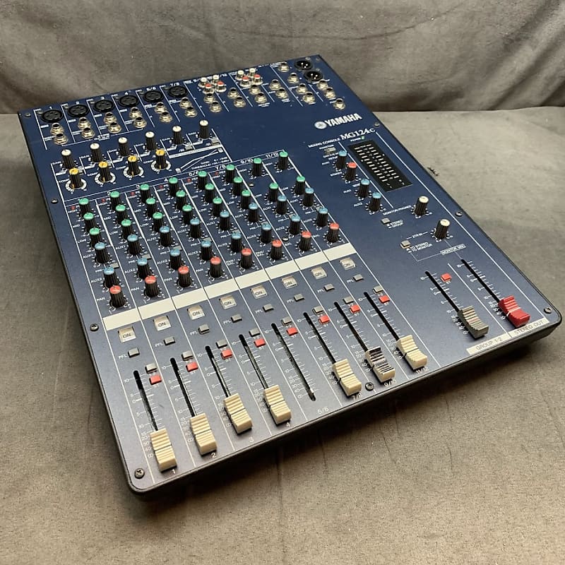 Yamaha MG124C 12-Channel Analog Mixer | Reverb