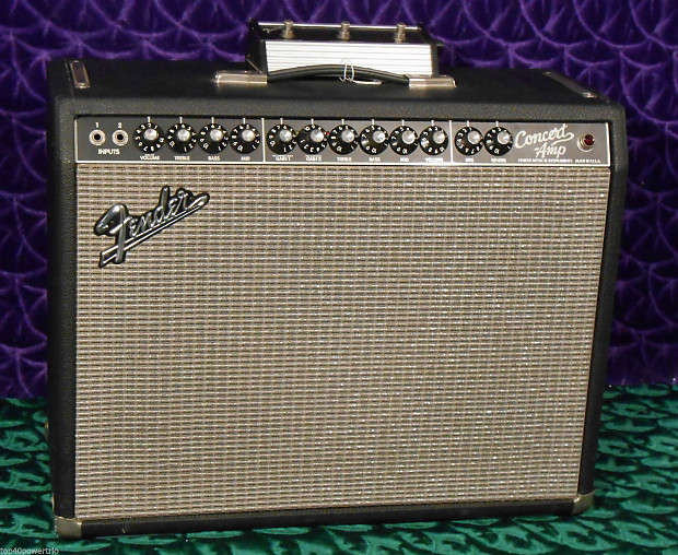 Fender Concert "Pro Series" Tube Amp 1995 Model Rivera | Reverb Canada