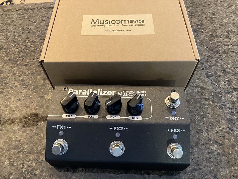 MusicomLab Parallelizer Stereo Line Mixer | Reverb