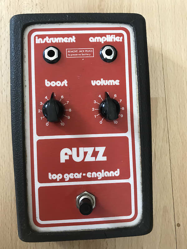 Top Gear Fuzz Pedal Vintage (70's) | Reverb UK