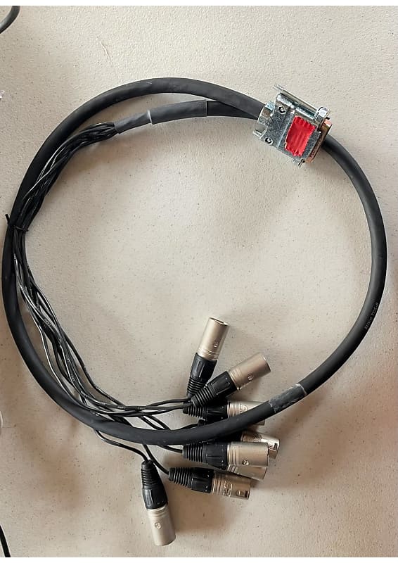 Redco Audio Redco TGS-8 5' DB25-XLRM 5' 2008 Black | Reverb