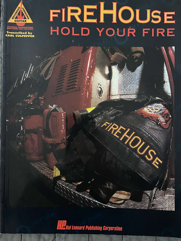 Firehouse - Hold Your Fire - Guitar Tab / Tablature Book | Reverb