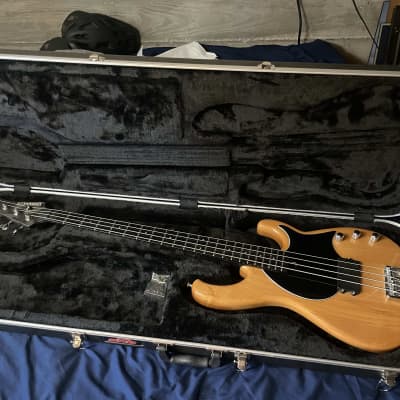 1999 Modulus VJ4 Electric 4-String Bass Guitar Black + Case | Reverb