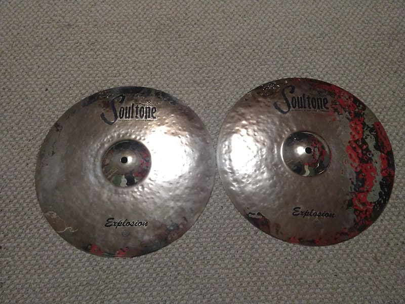 Soultone 14" Explosion Hi-Hats 2021 - Brilliant | Reverb