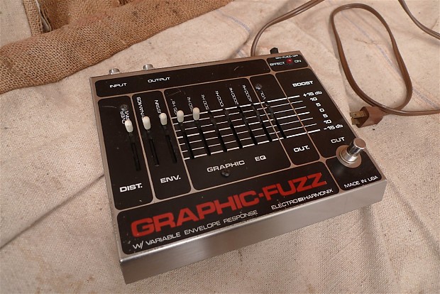 ELECTRO HARMONIX Graphic Fuzz 1979 | Reverb