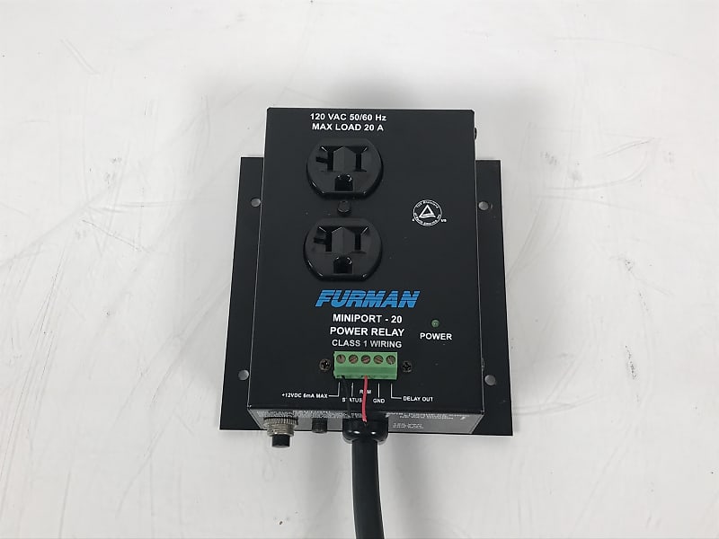 Furman Miniport-20 MP-20 Power Relay 20 Amp | Reverb