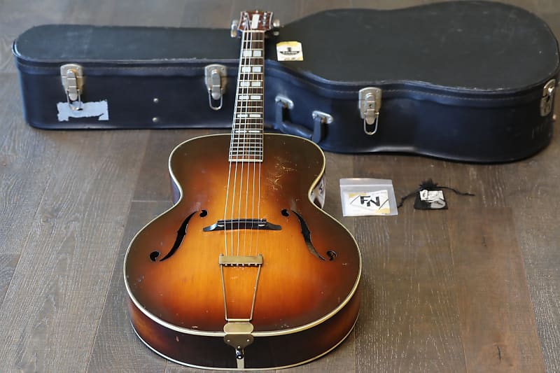 Vintage! A. Rogers Model 50 Acoustic Archtop Guitar | Reverb UK