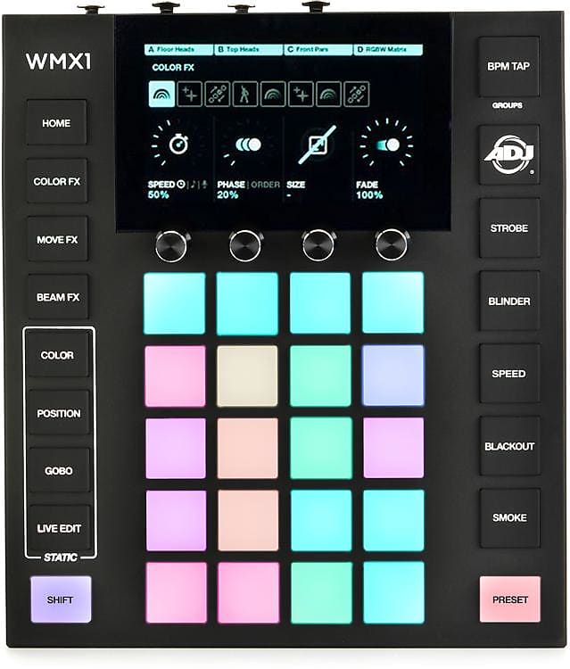 ADJ WMX1 Mk2 Standalone DMX Lighting Controller | Reverb