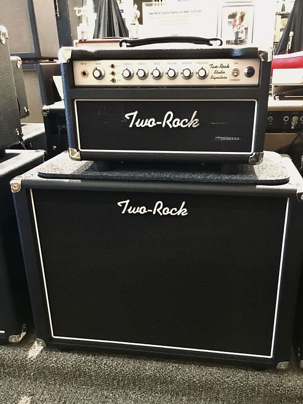 Two Rock Studio Signature Head and 1x12 Open Back Cab - Black | Reverb