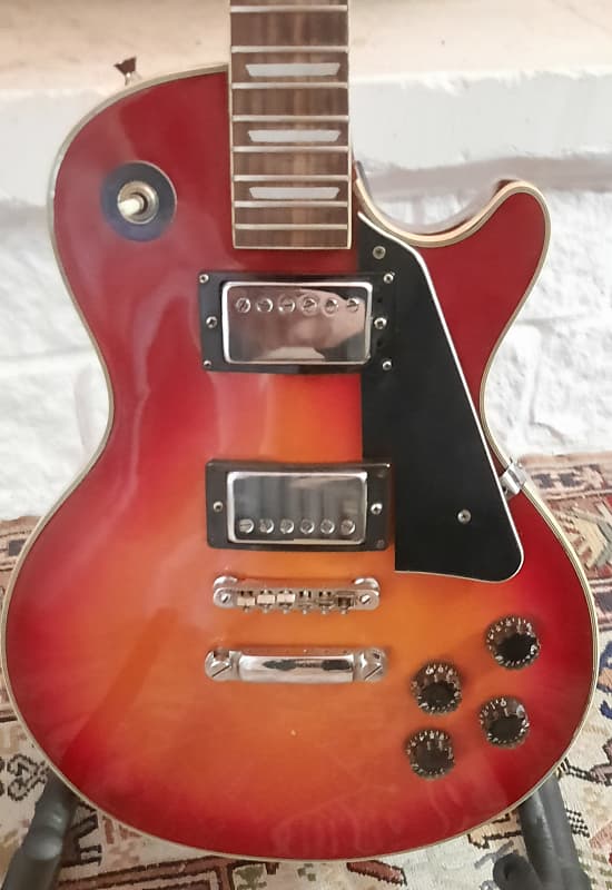 Harmony Singlecut H90 Japan 1975-1980 Orange Burst | Reverb