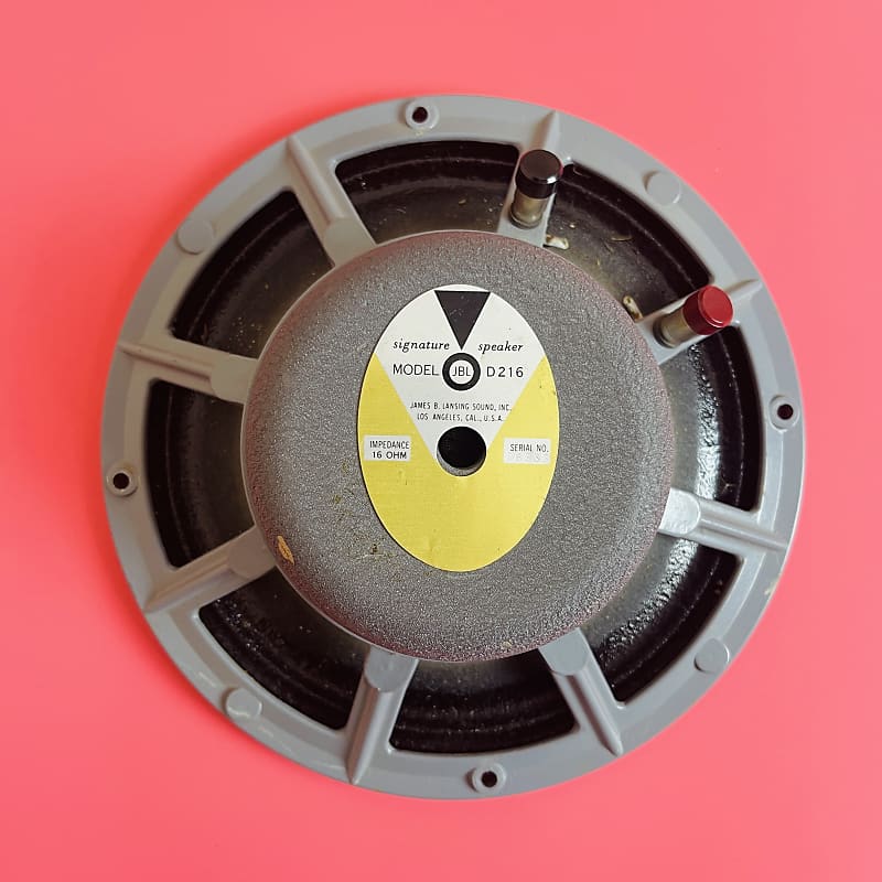JBL D216 Vintage 8" Speaker (Mint & All Original) | Reverb UK