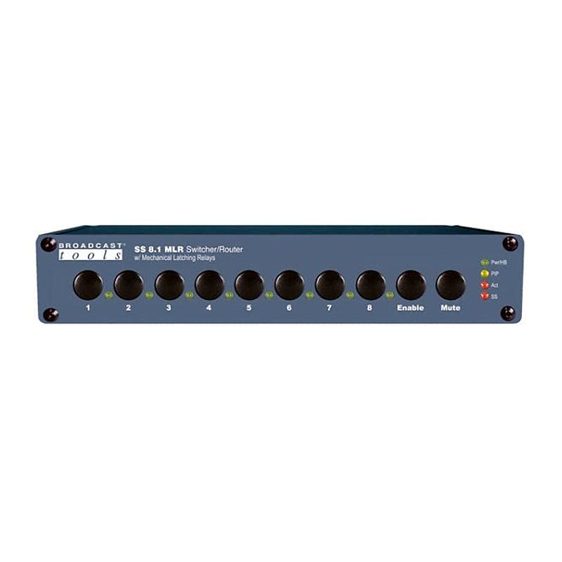 Broadcast Tools SS 8.1 MLR/RJ RJ45 Switcher/Router | Reverb