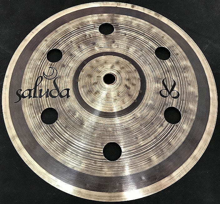 12" Saluda Symbolic Vented Splash Cymbal Hand Hammered | Reverb