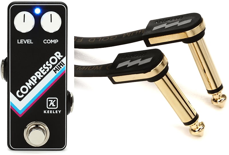 Keeley Compressor Mini Compressor Pedal Bundle with EBS PG-10 | Reverb