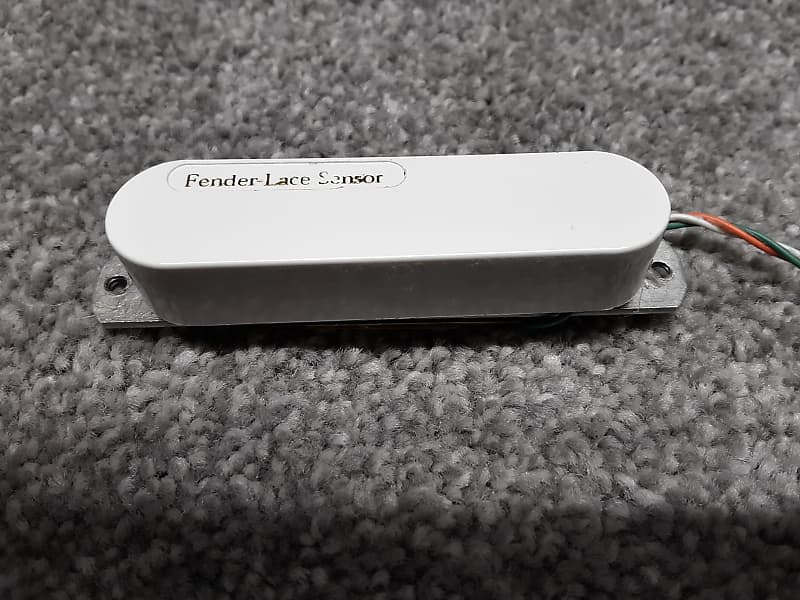 Fender-Lace Sensor Gold Pickup - White | Reverb