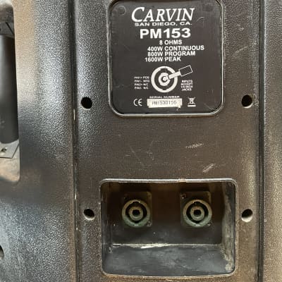 Carvin RX1200L 1600W powered mixer with speakers and monitors | Reverb