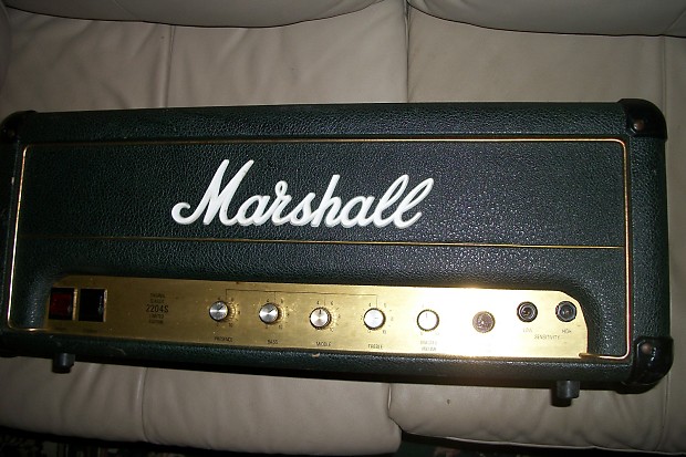 Marshall 2204s Limited Edition (Green Tolex) 1986 Green Tolex | Reverb