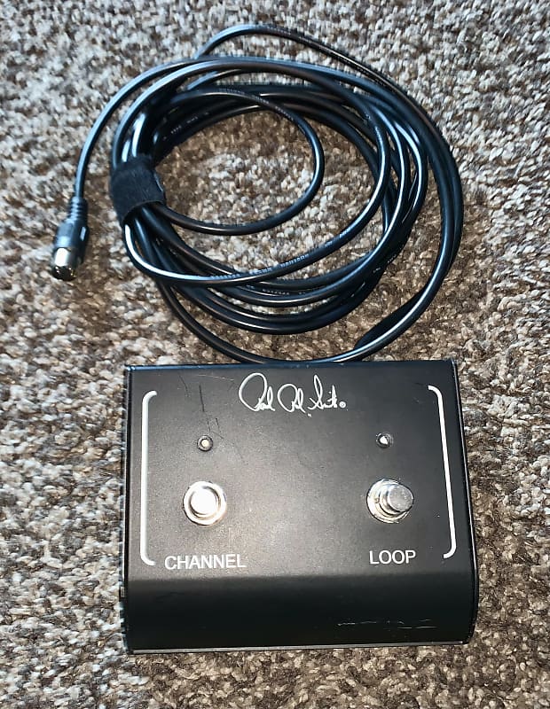 Paul reed smith prs 5 pin dual footswitch for amp | Reverb