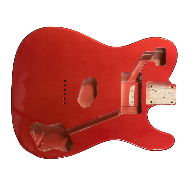 Candy Apple Red Telecaster Custom Style Guitar Body | Reverb UK
